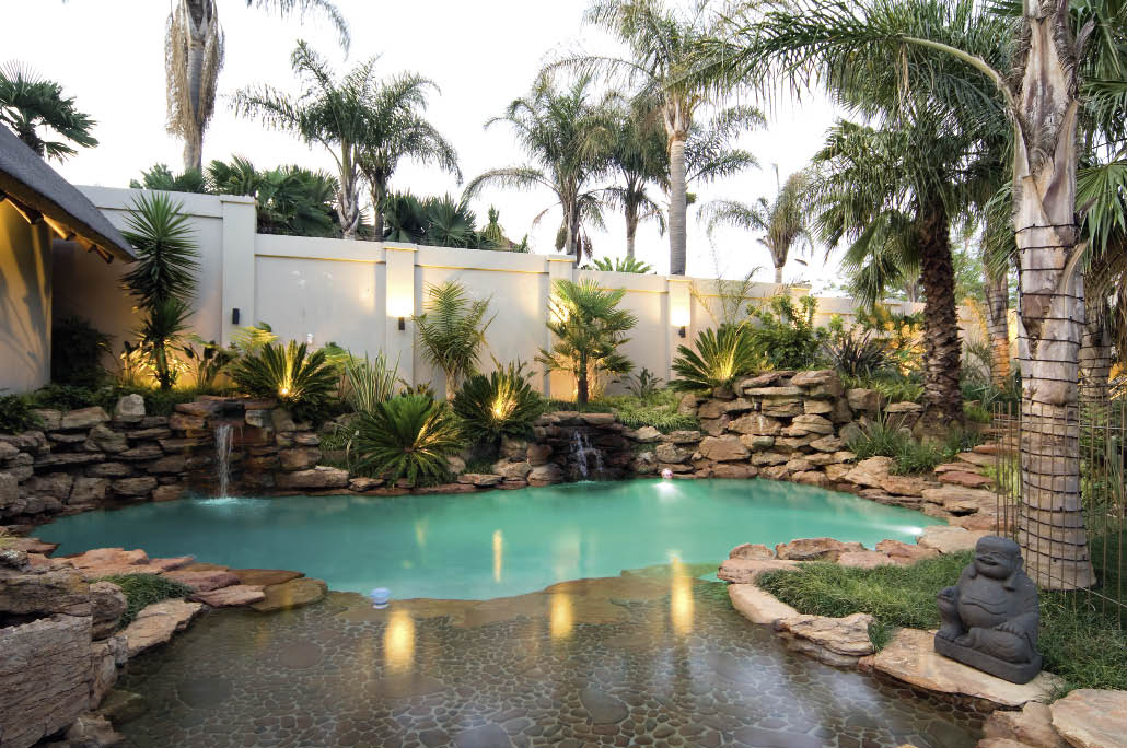 Tropical pool area - SA Home Owner