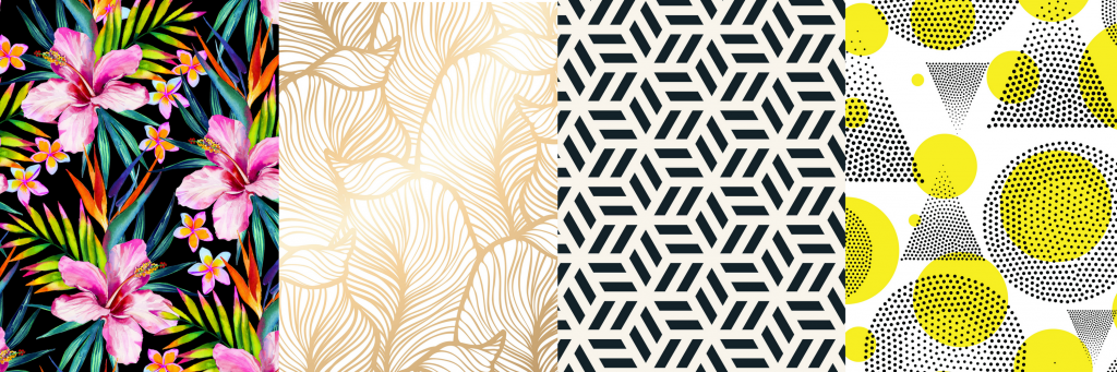 How to play with pattern and texture