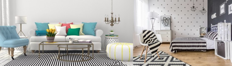 Decorating with stripes