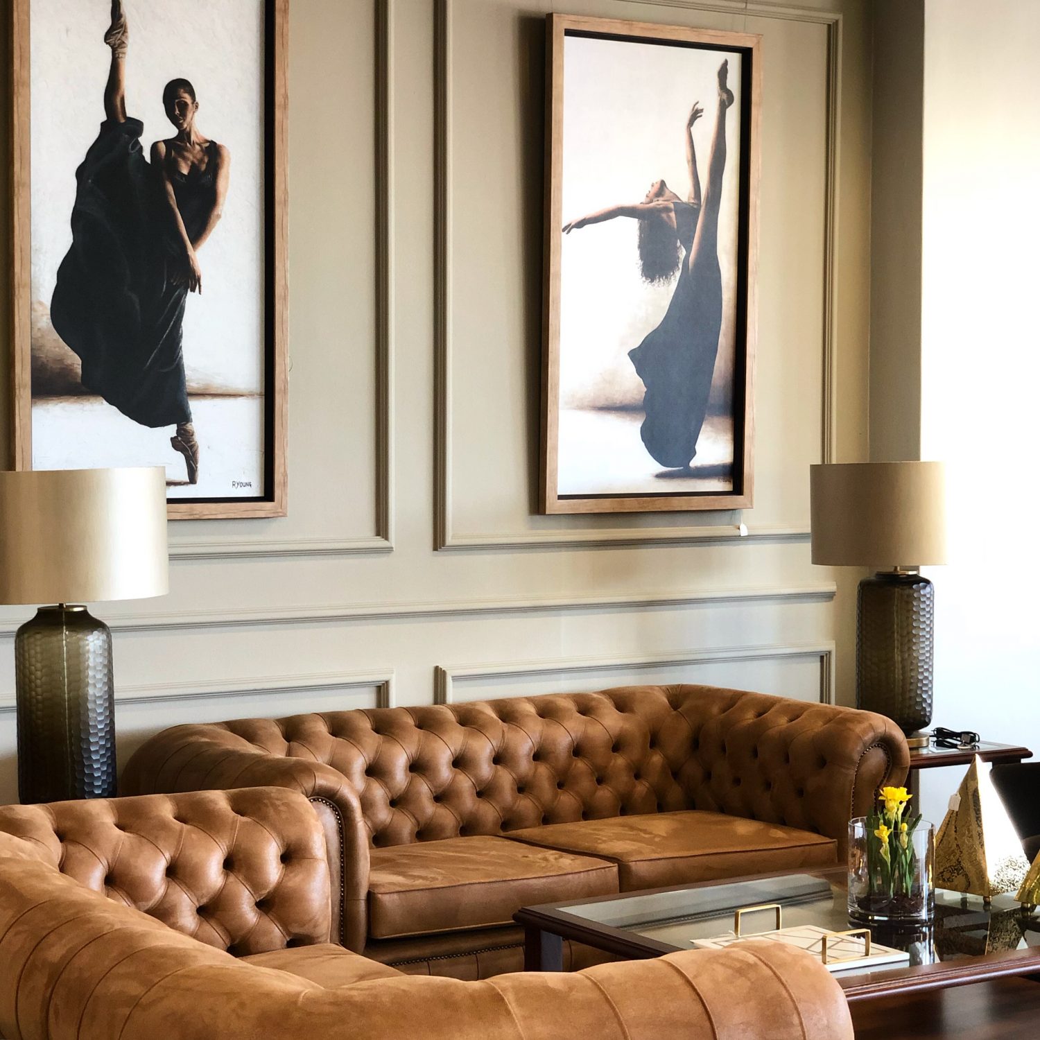 Refined interior design