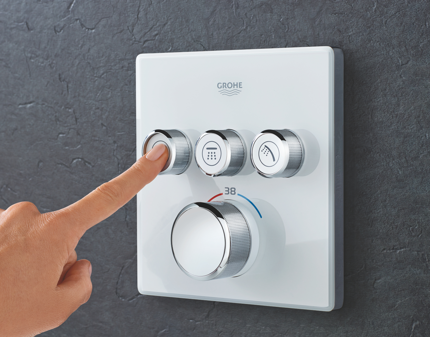 The Intuitive Shower – Push, turn, SmartControl