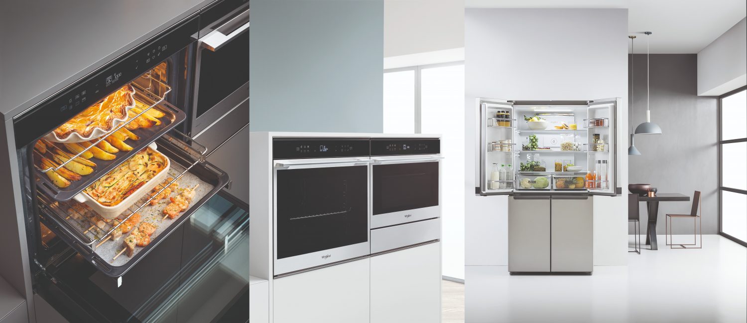 Whirlpool’s new W Collection built-in cooking range