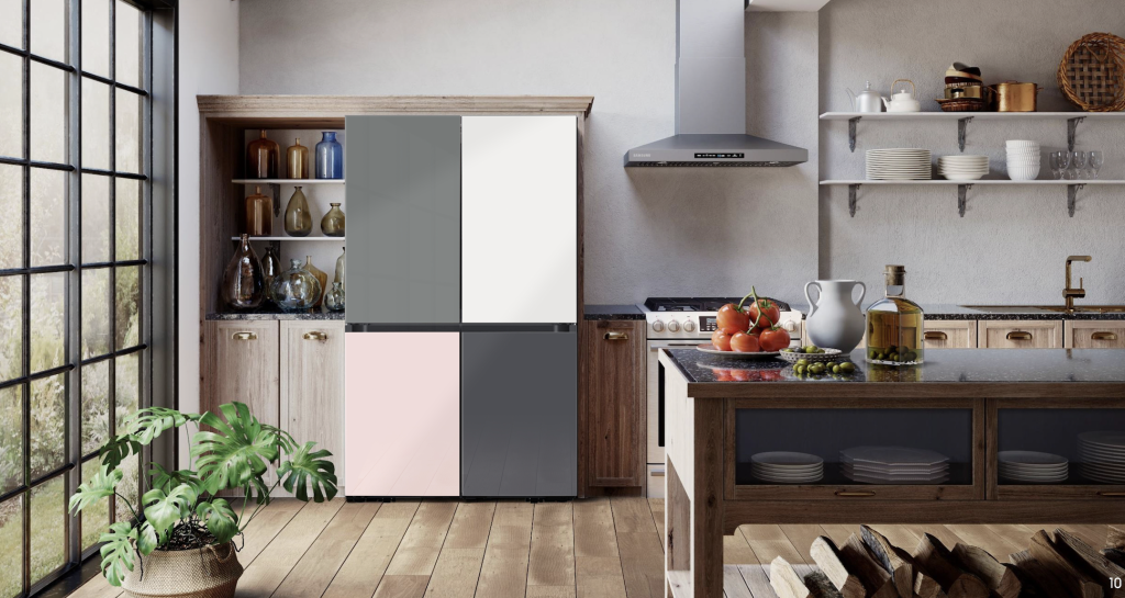 Design your fridge your way with the Samsung BESPOKE Refrigerator range