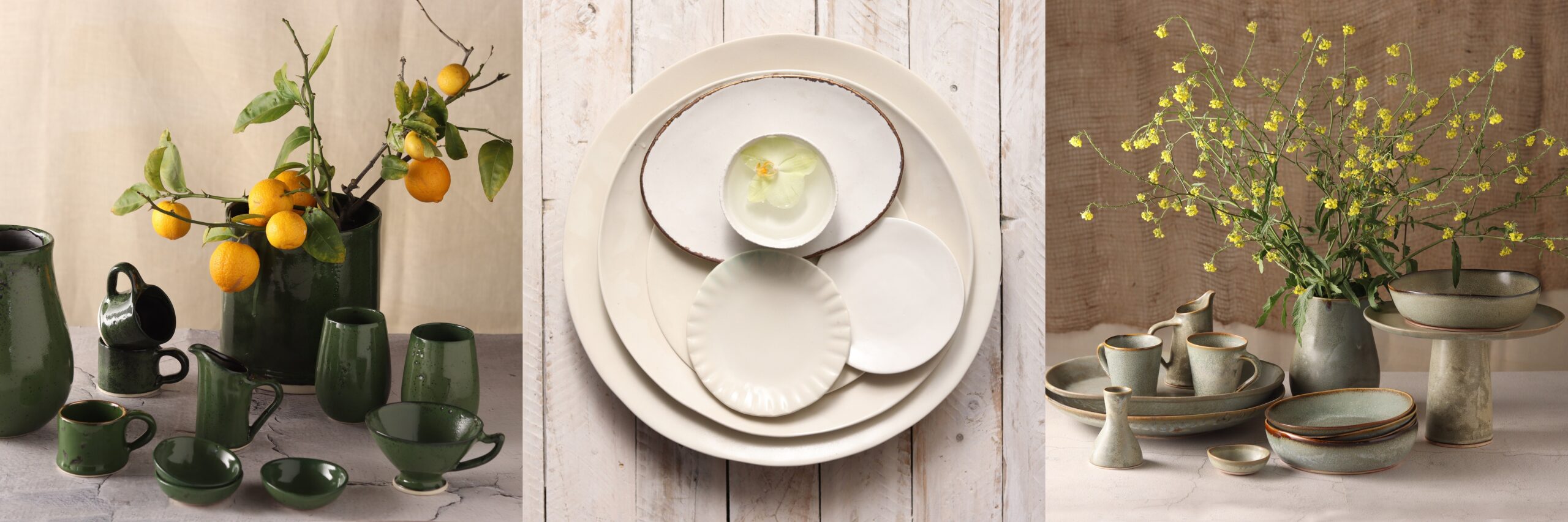 Mervyn Gers’ exciting new signature dinnerware offering