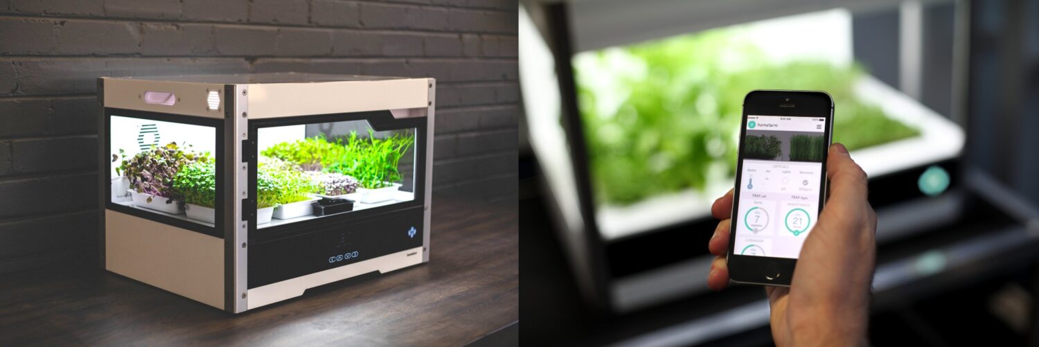 Homefarm – an indoor farming system for healthier living