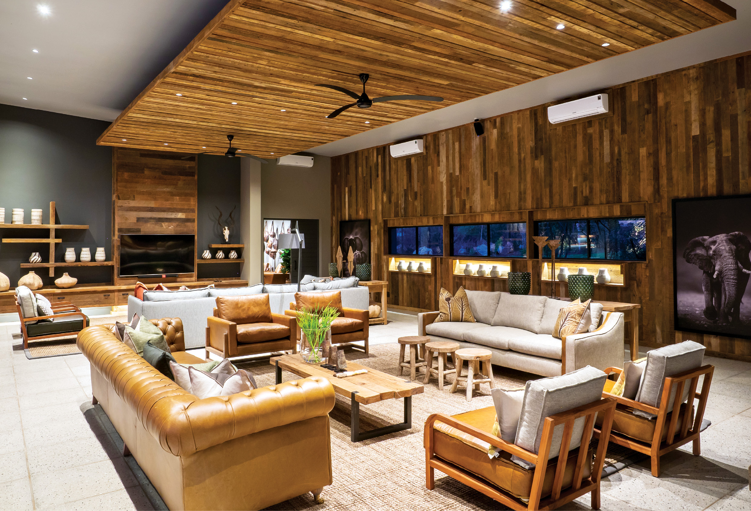 Outdoor bushveld living