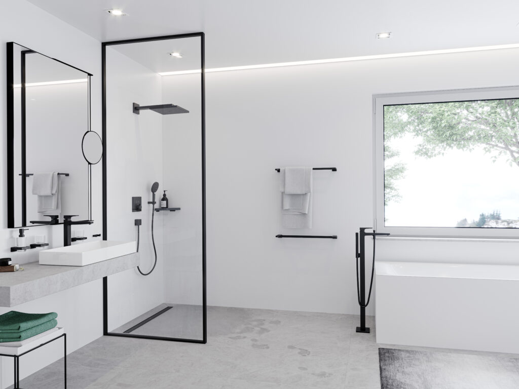 The latest innovations in taps and shower systems