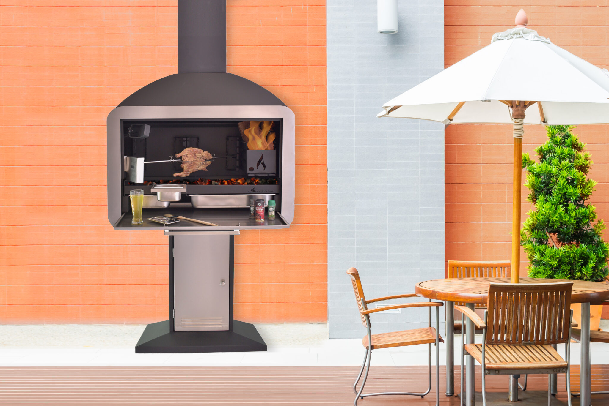 Freestanding & wall mounted braais: The smart, stylish alternative